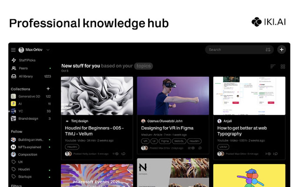 iki.ai - your knowledge hub pour Google Chrome - Extension Télécharger