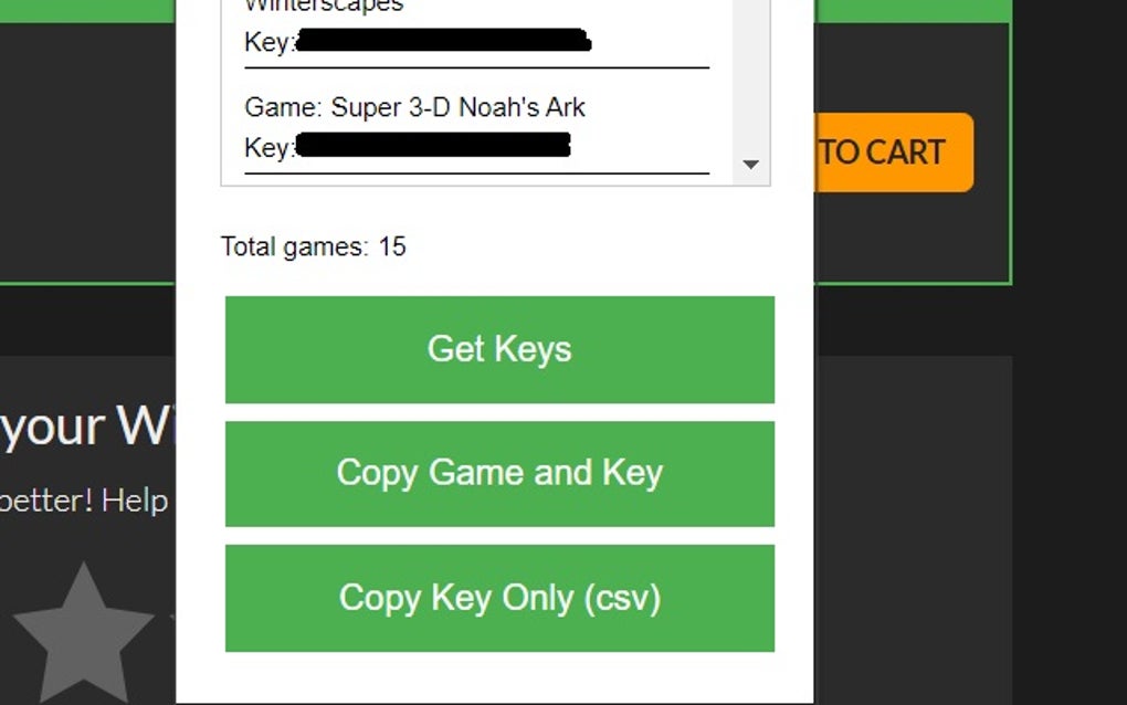 Key Scraper para Google Chrome - Extensión Descargar