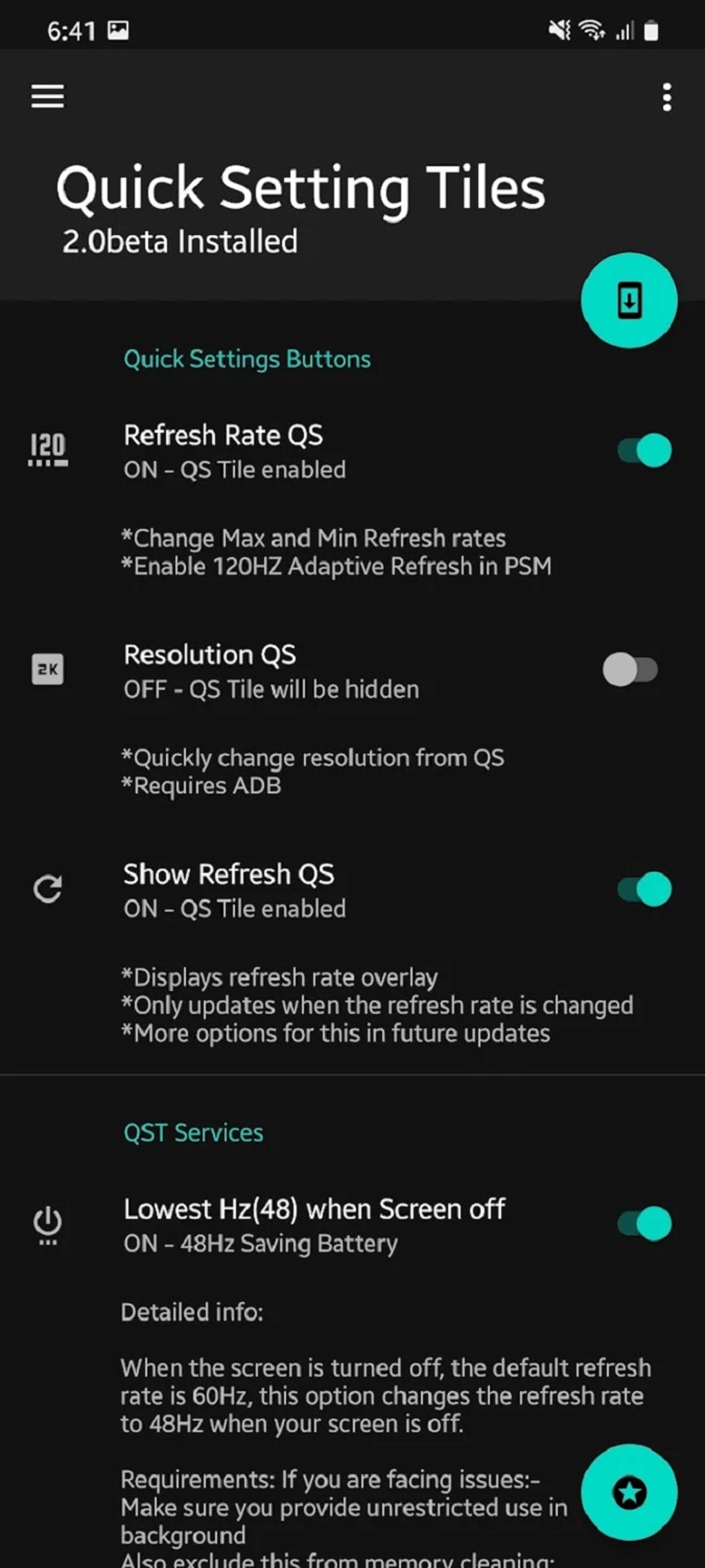 Quick Setting Tiles - S21Ultra APK for Android - Download