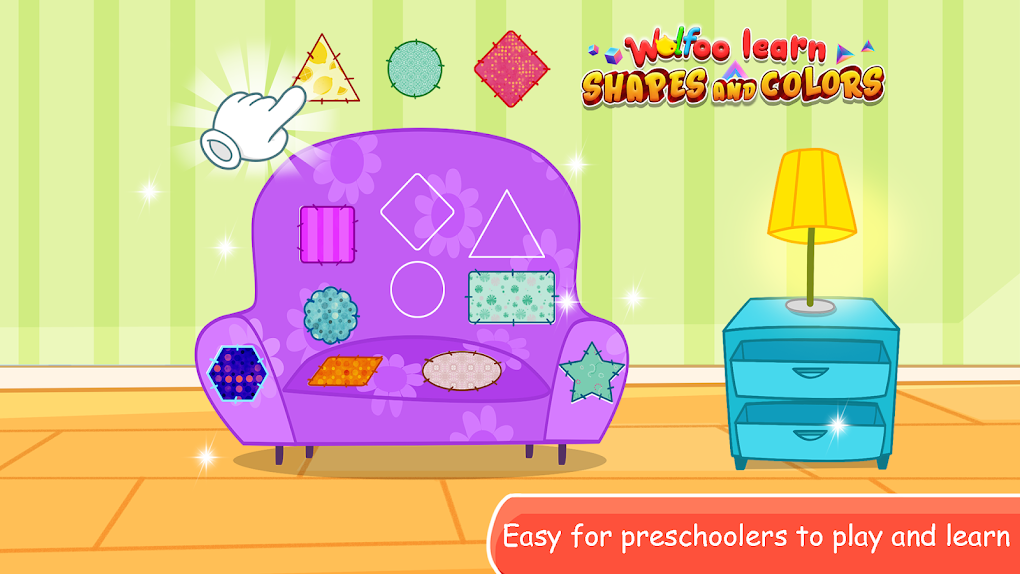 Wolfoo Learns Shape and Color para Android - Descargar