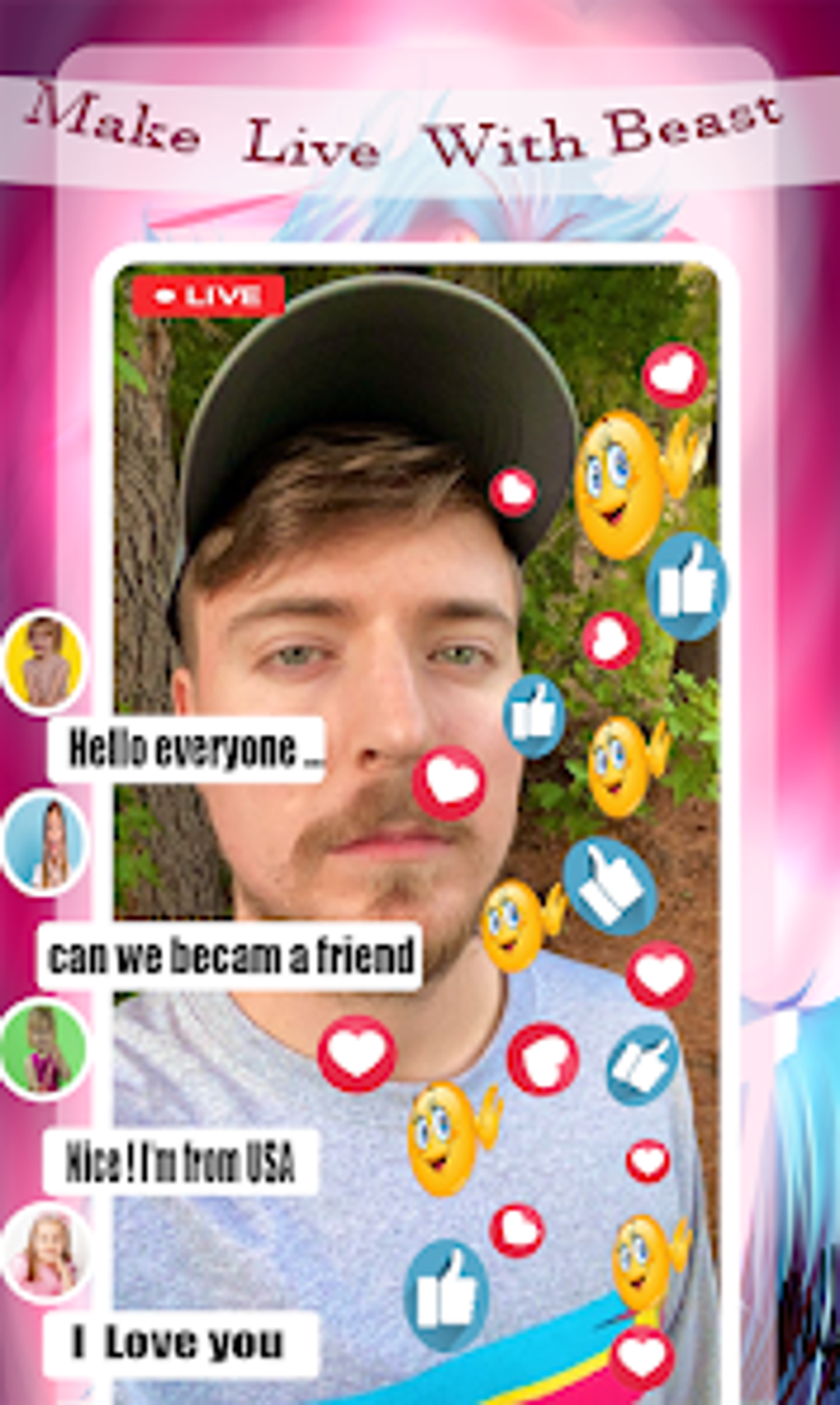 Android MR BEAST Video Prank Fake Call 