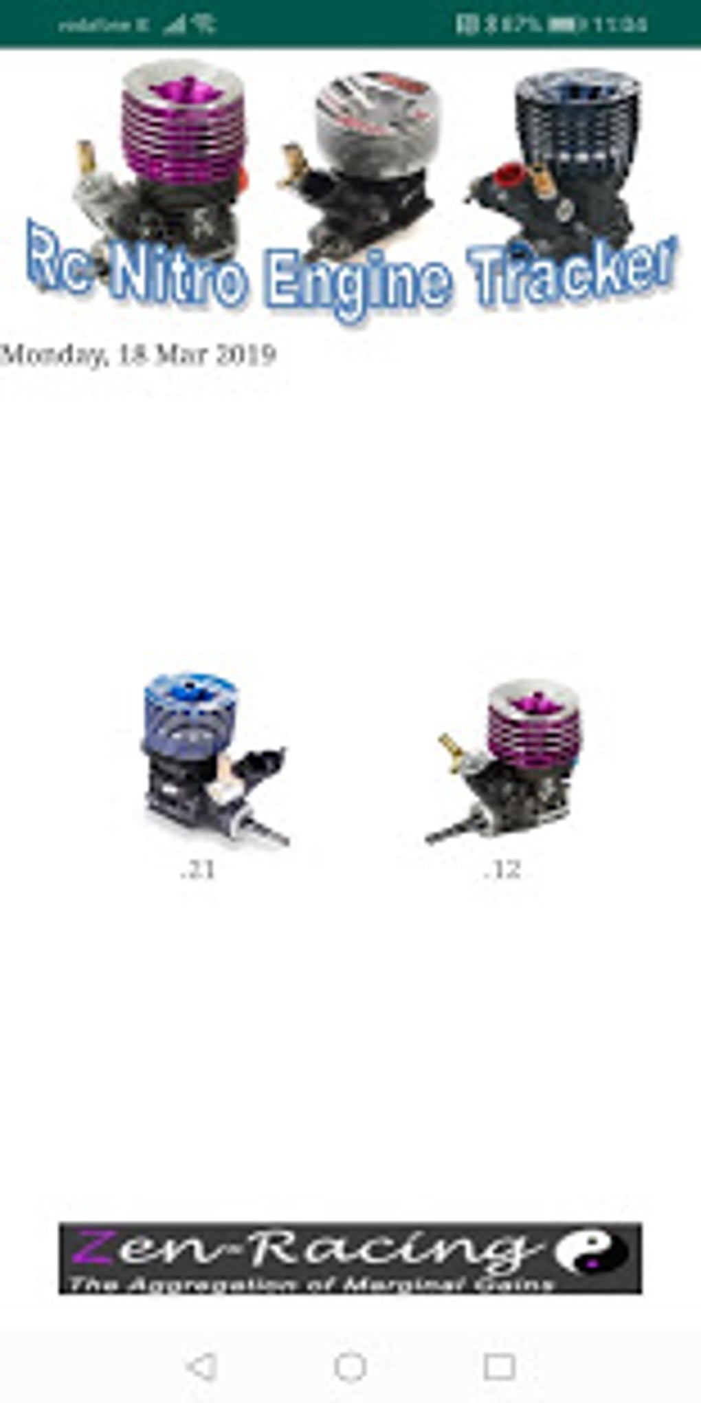 Rc Nitro Engine Tracker para Android - Descargar