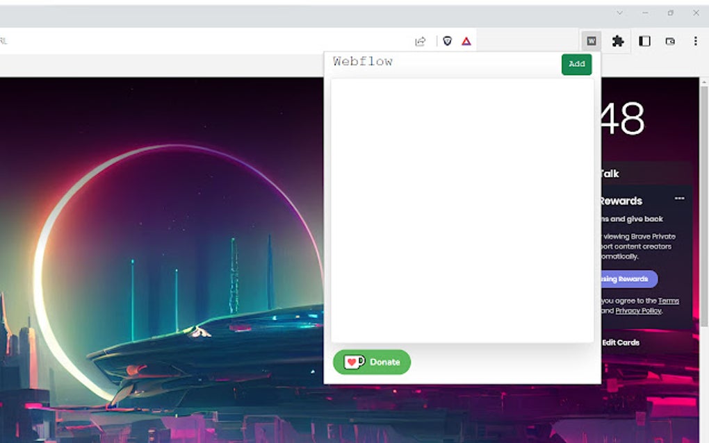 Webflow for Google Chrome - Extension Download