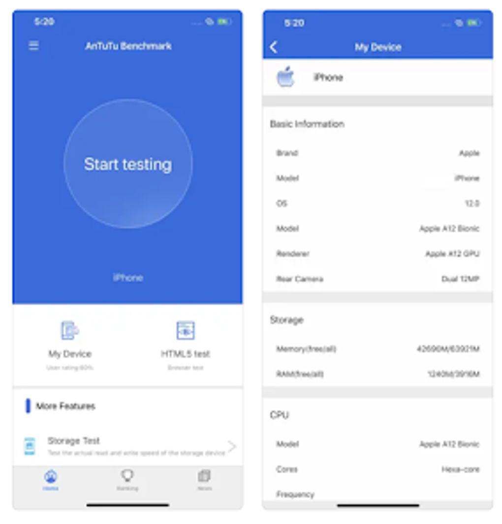 Android 용 AnTuTu Benchmark - Help - 다운로드