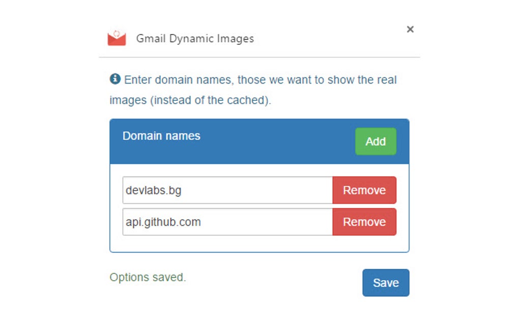 Gmail Dynamic Images for Google Chrome - Extension Download