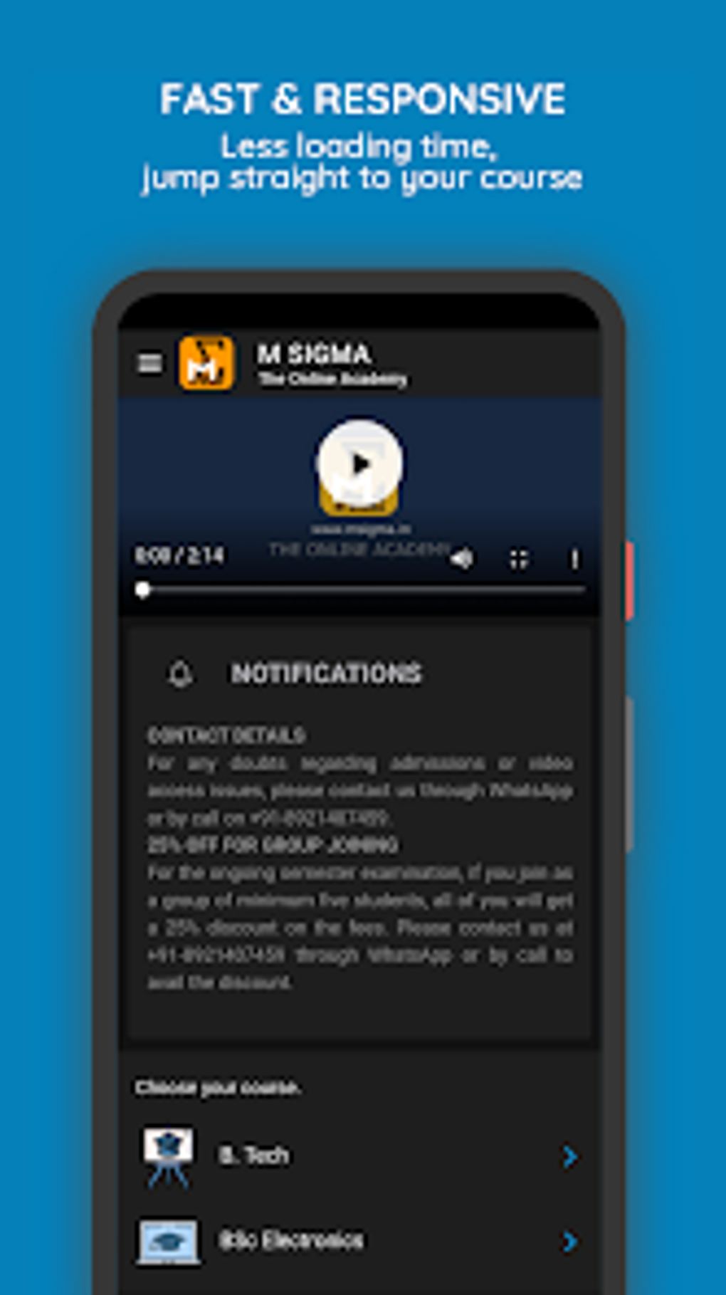 M Sigma Manu Sirs Academy for Android - Download