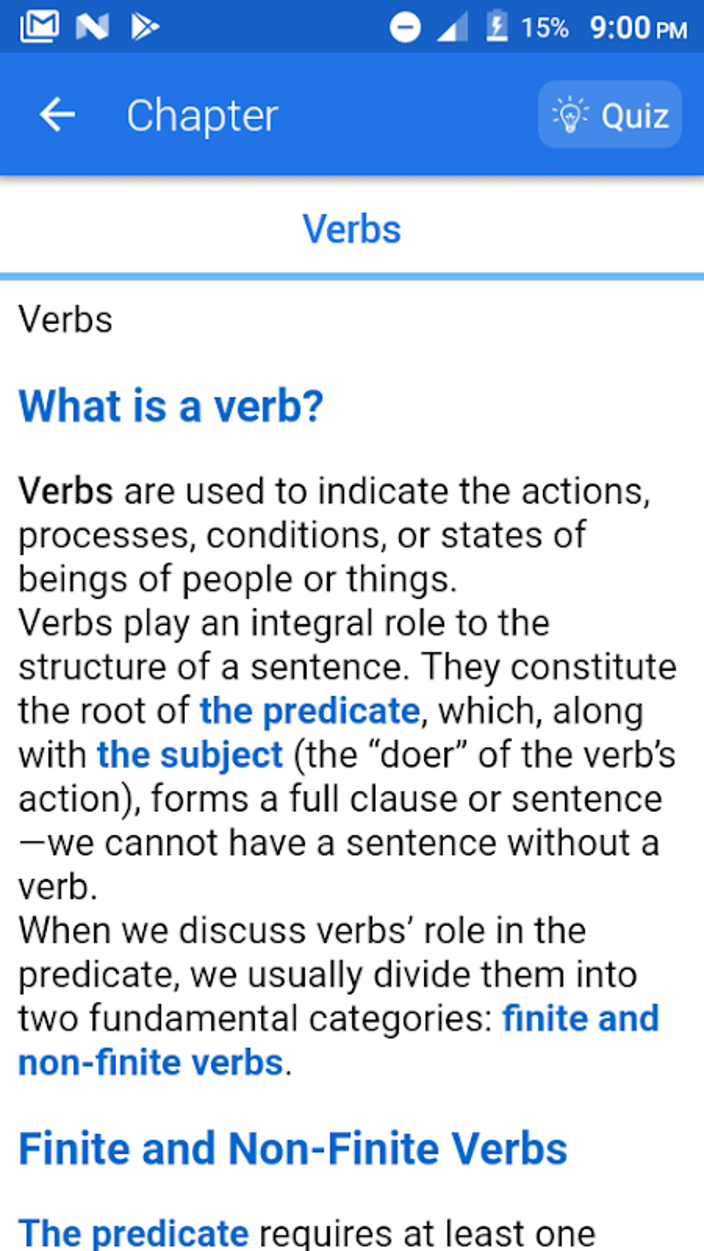 Android için Parts of Speech with Exercise APK - İndir Android için Parts of Speech with Exercise APK - İndir