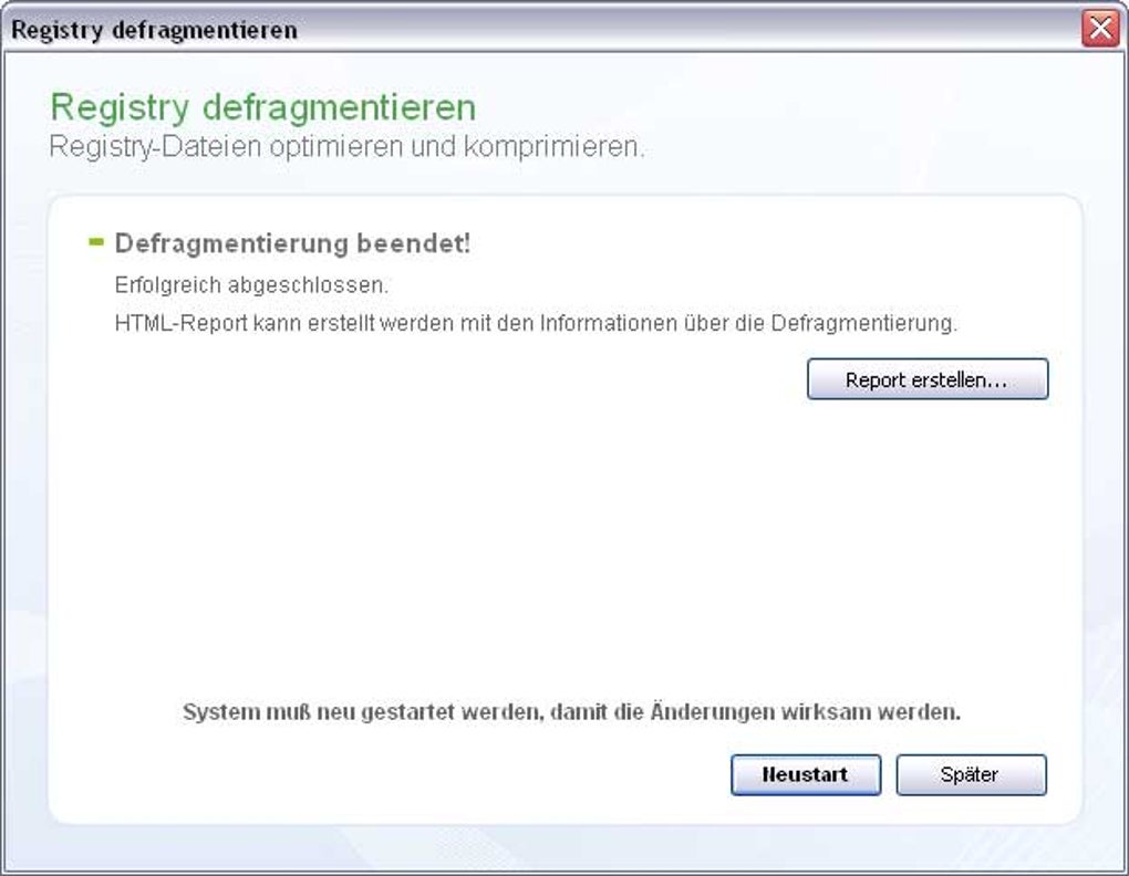 Quicksys RegDefrag - Download