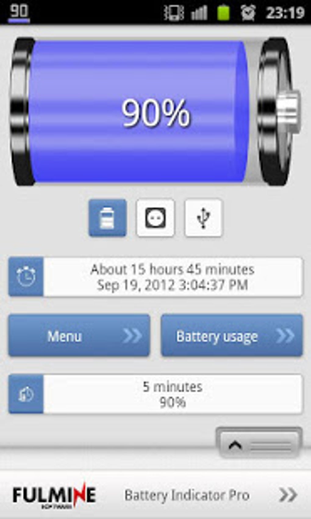 Battery Indicator Pro para Android - Descargar
