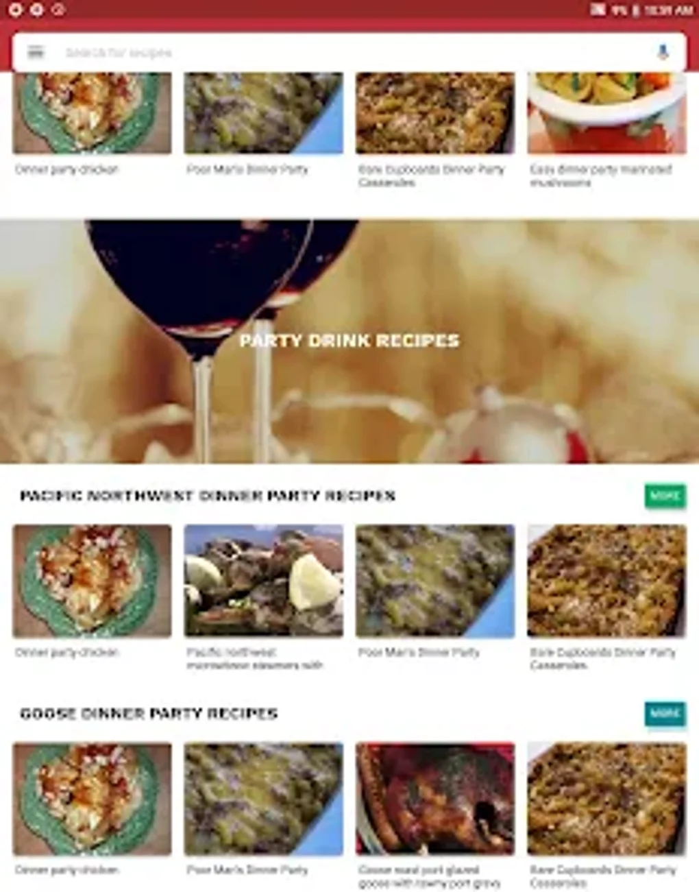 Dinner Recipes Meal Planner for Android - Download