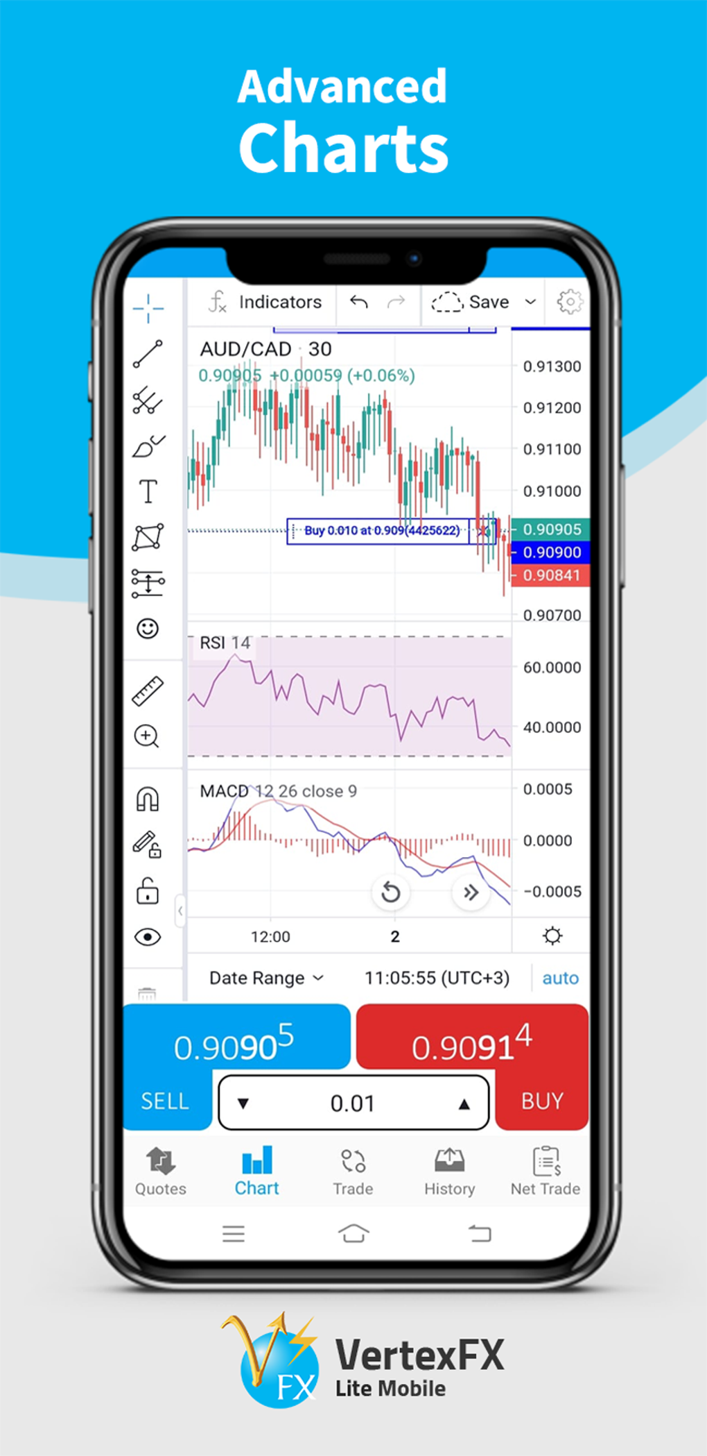 VertexFX Android Trader (Android) - Download