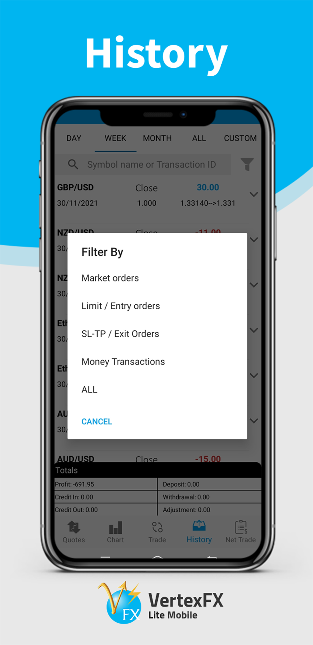 VertexFX Android Trader (Android) - Download