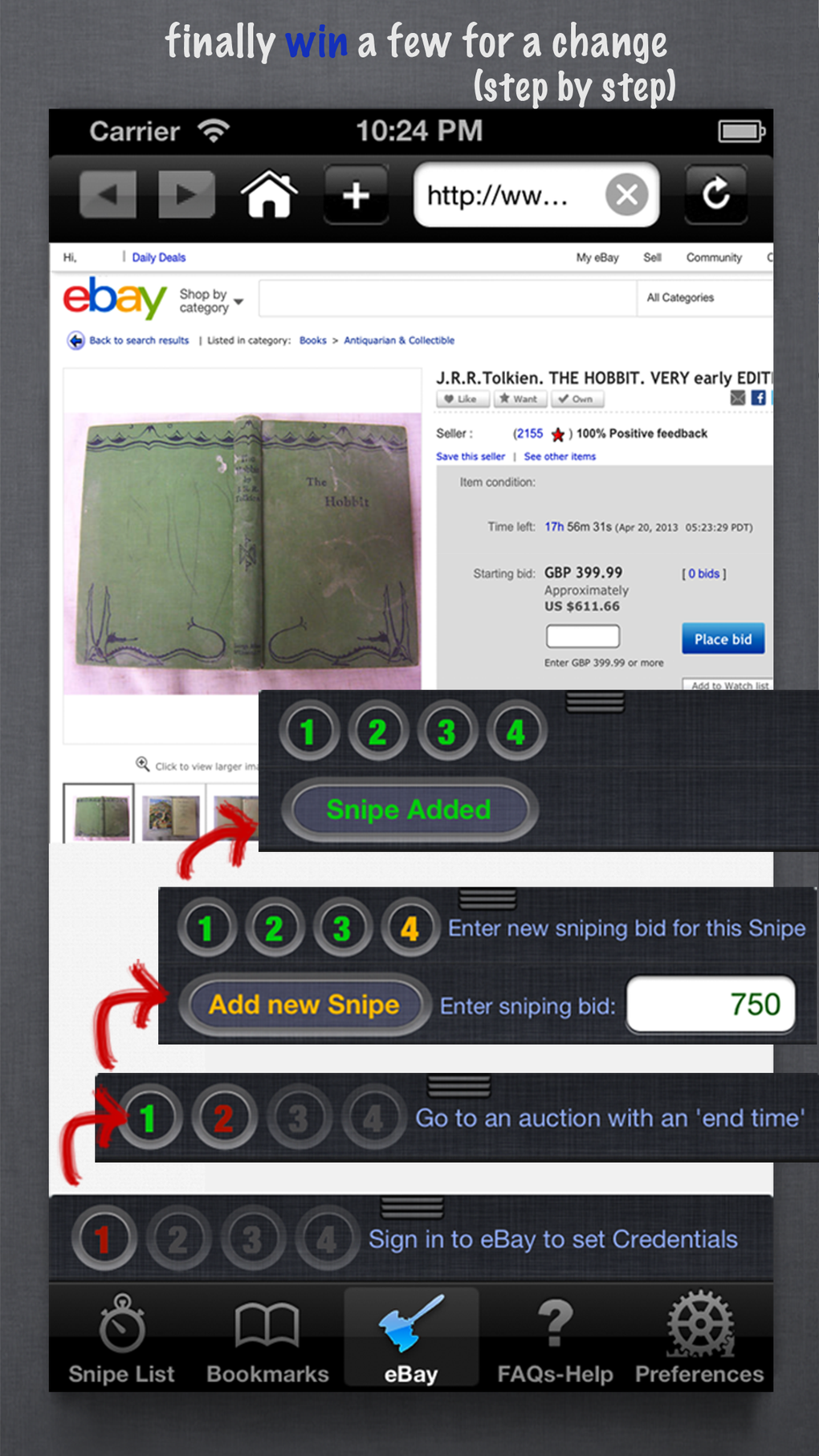 Auction Sniper for eBay para iPhone - Download
