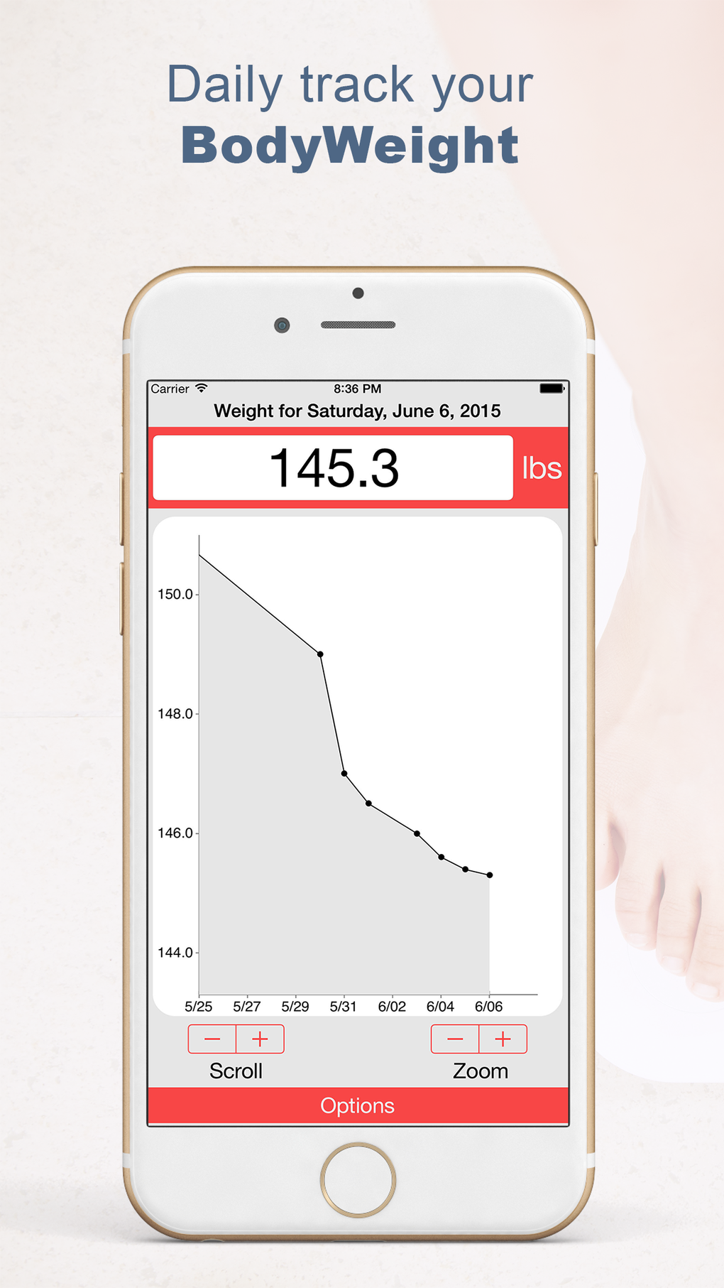 Watch Weight: Daily Tracker para iPhone - Download
