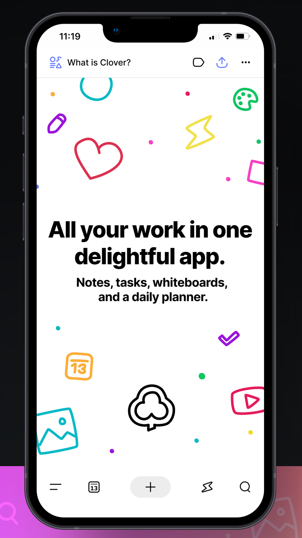 Clover - notes tasks planner for iPhone - Download Clover - notes tasks planner for iPhone - Download