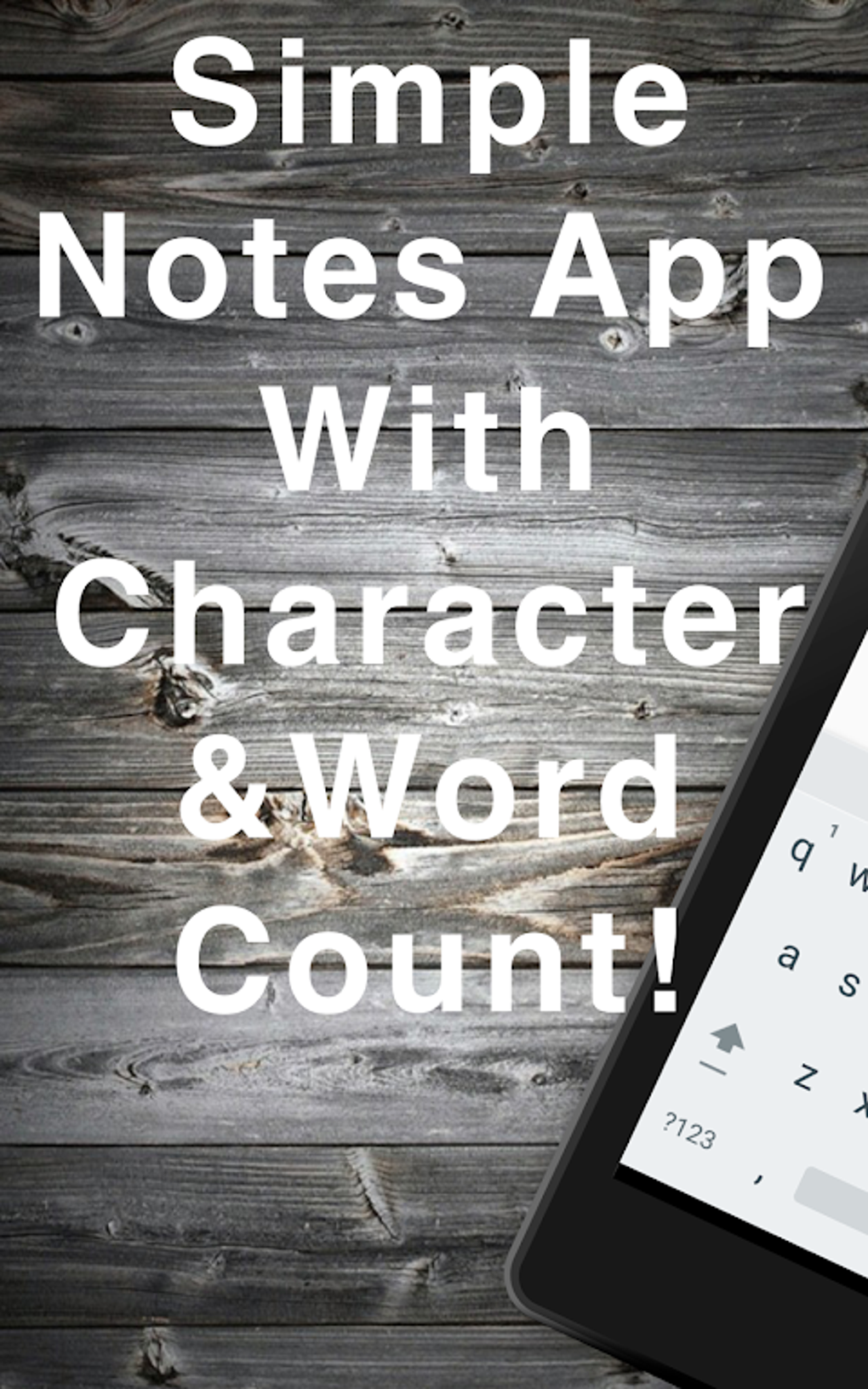 Word Count Notes APK For Android Download