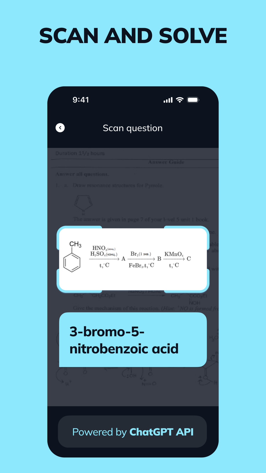 Chemistry SolverAI Helper for iPhone - Download