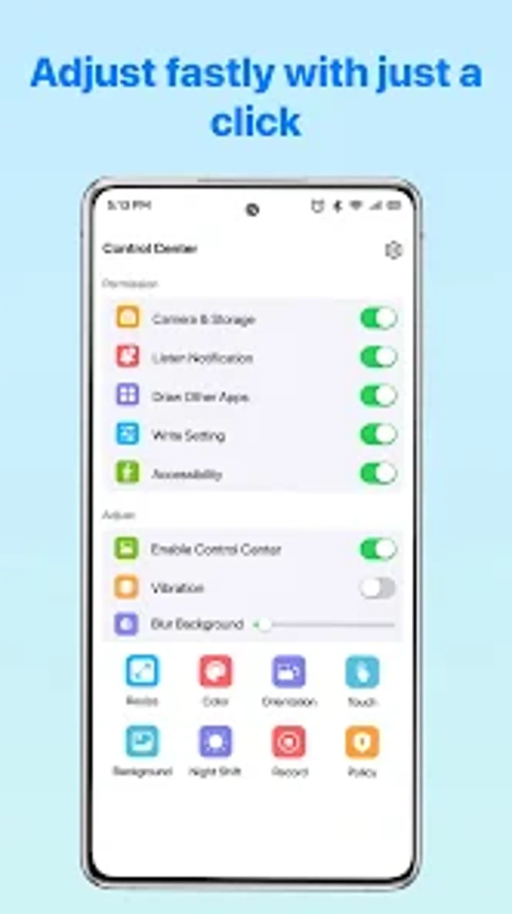 Control Center Tools para Android - Descargar