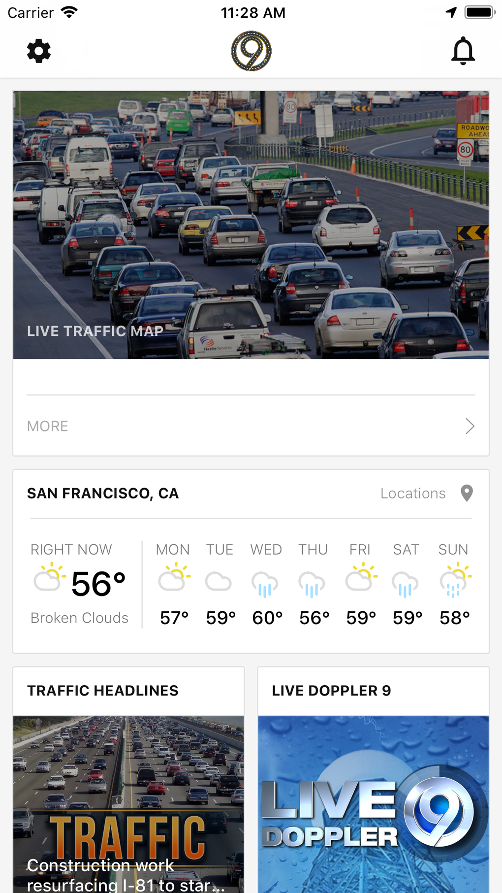 Traffic from 9 WSYR Syracuse for iPhone - Download