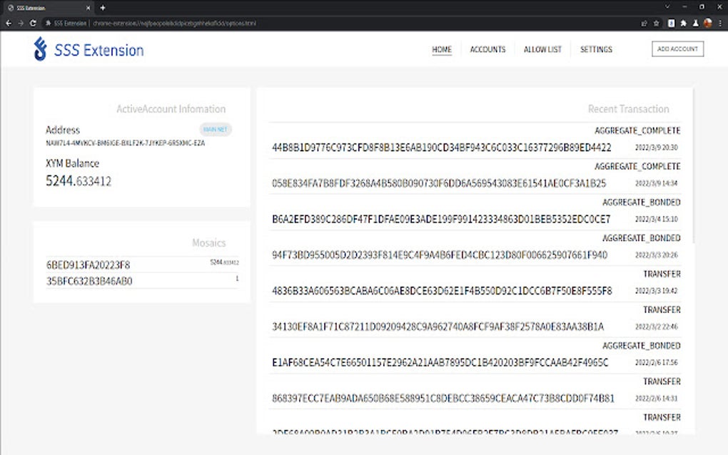 SSS Extension para Google Chrome - Extensión Descargar