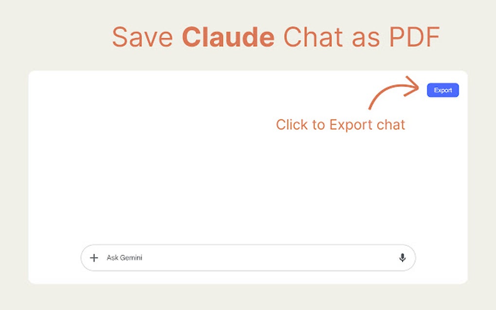 Claude to PDF สำหรับ Google Chrome - ส่วนขยาย ดาวน์โหลด