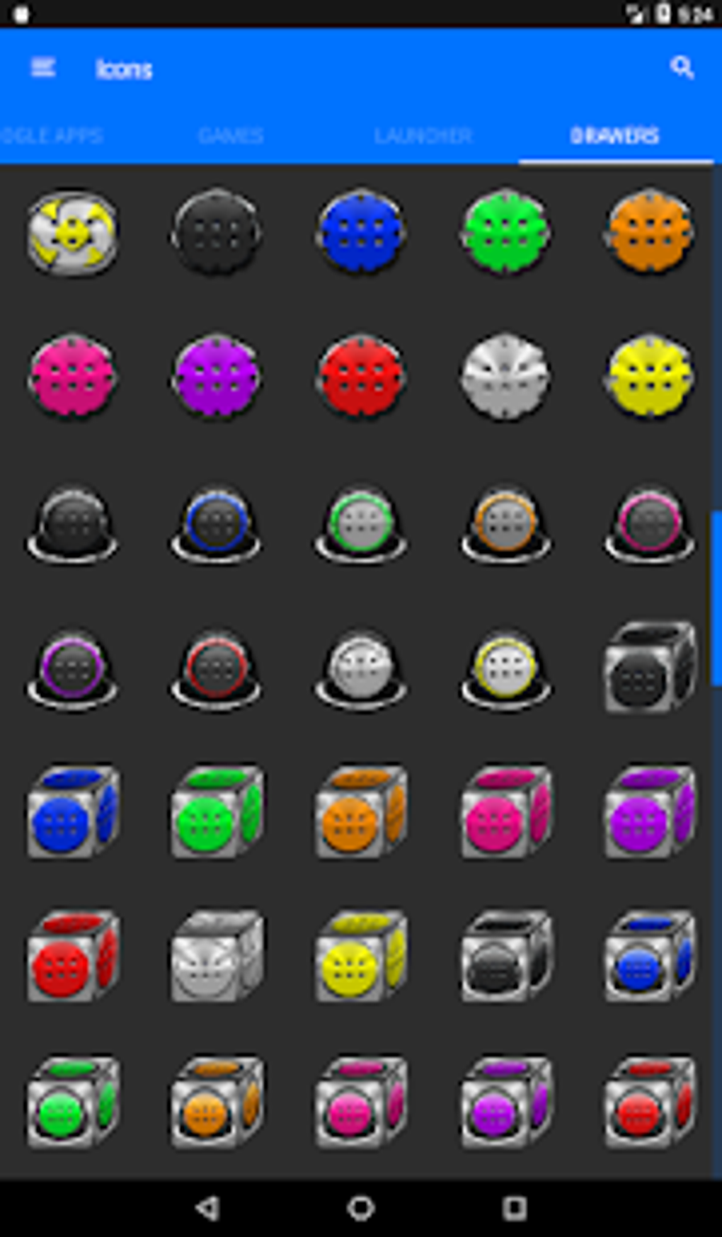 Inverted White and Pink Icon Pack Free APK for Android - Download