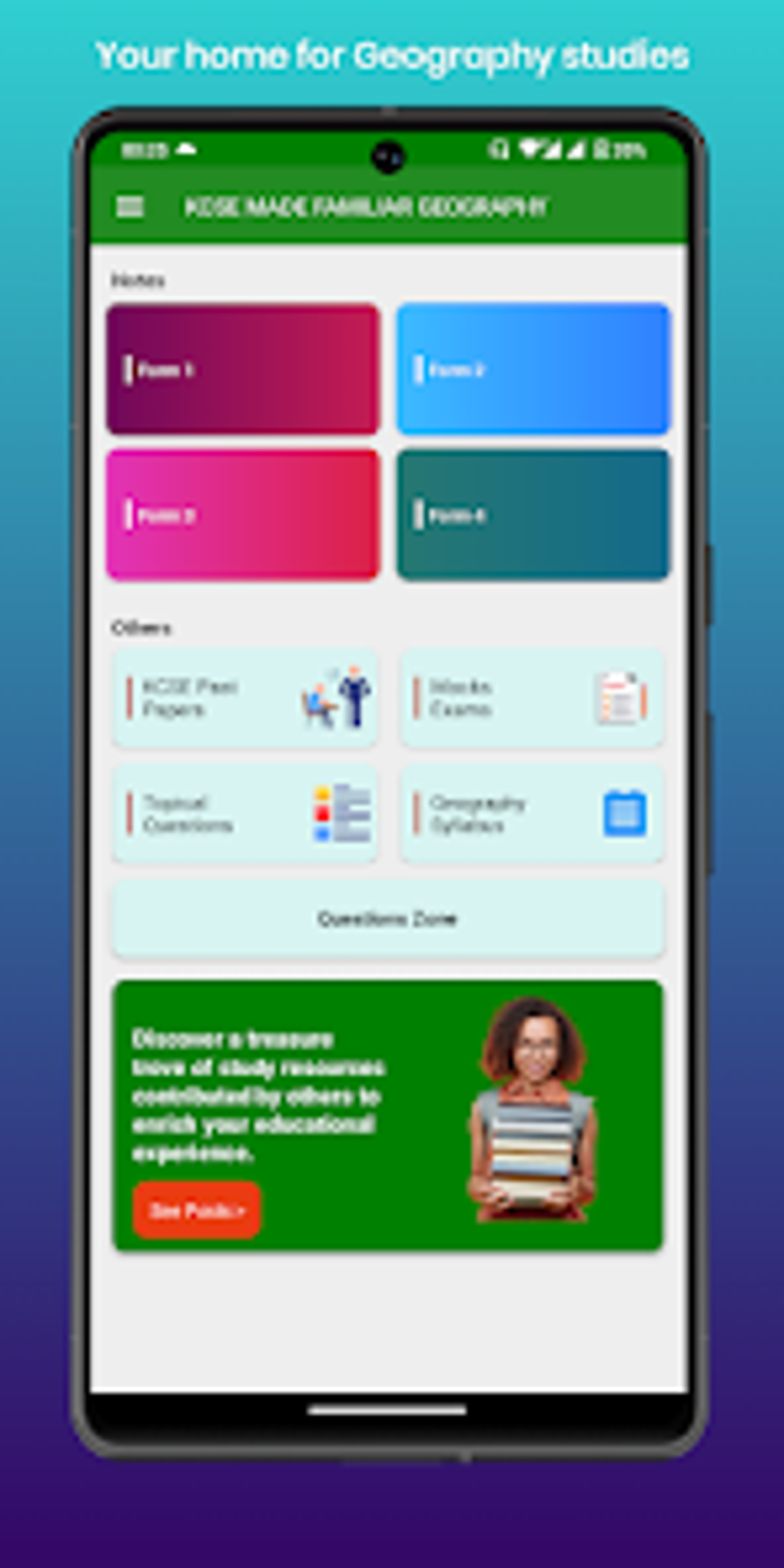 KCSE Made Familiar Geography for Android - Download