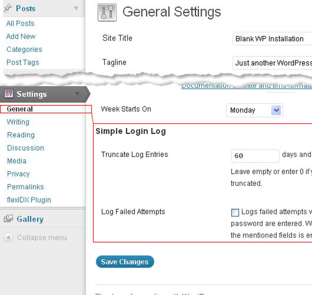 Simple Login Log pour WordPress - Télécharger