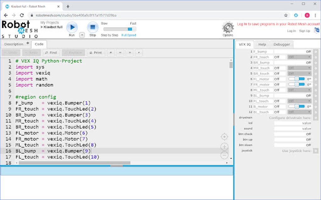 Robot Mesh Connect Extension สำหรับ Google Chrome - ส่วนขยาย ดาวน์โหลด