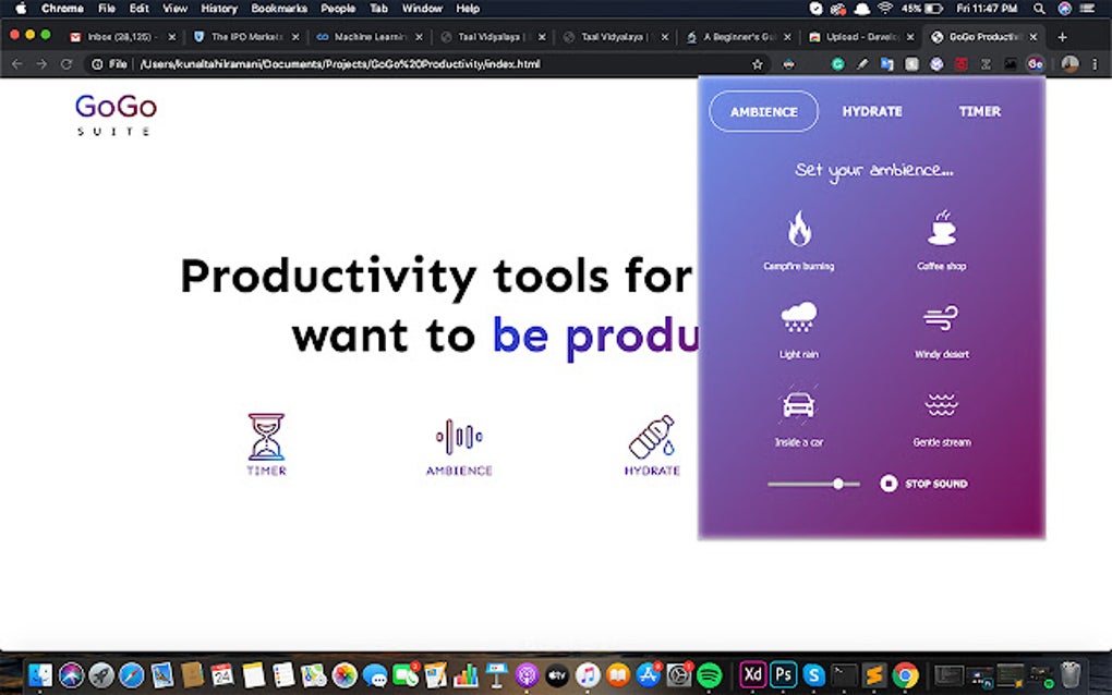 GoGo Productivity for Google Chrome - Extension Download