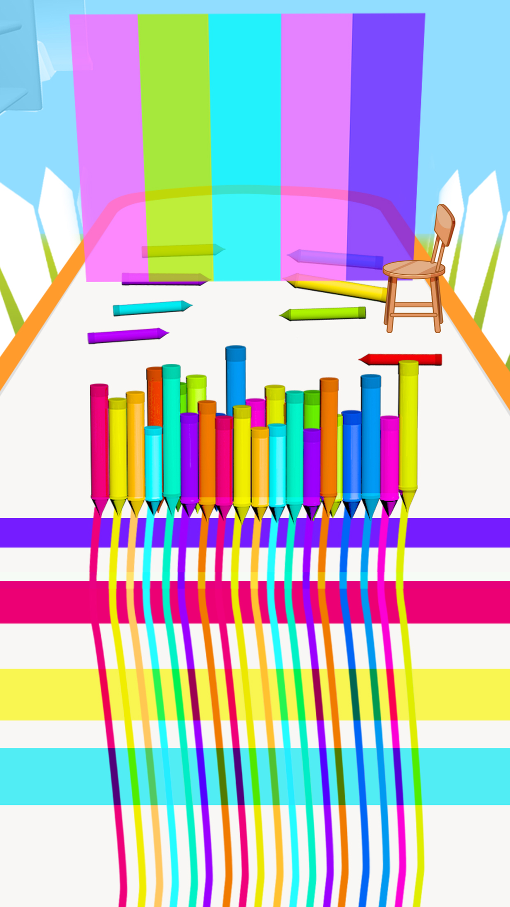 Pencil Color Run: Pen Rush 3d for iPhone - Download