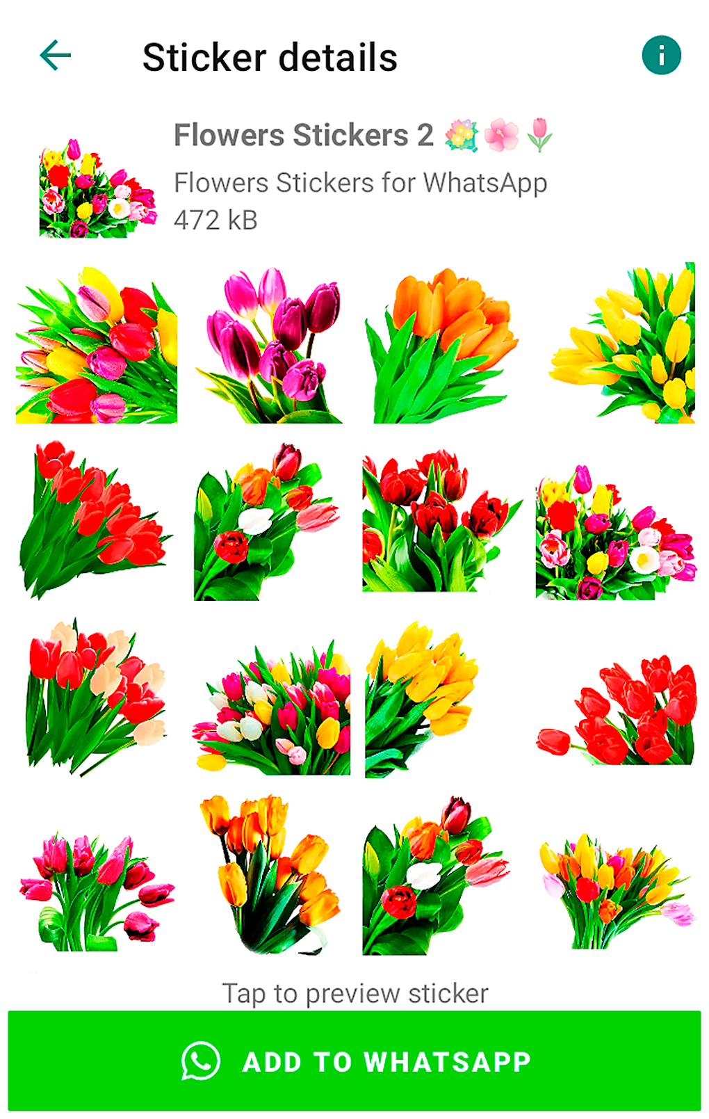 Flowers Stickers for WhatsApp for Android - Download