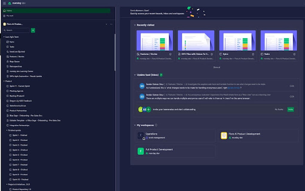 monday-sidemenu-scroll para Google Chrome - Extensión Descargar