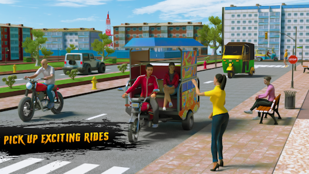 Tuk Tuk Auto Rickshaw Game 3d for Android - 無料・ダウンロード