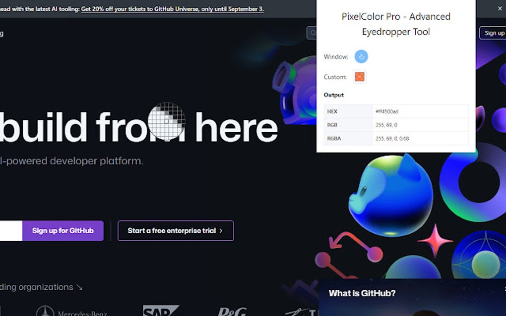 PixelColor Pro - Advanced Eyedropper Tool Google Chrome 용 - 확장 프로그램 다운로드