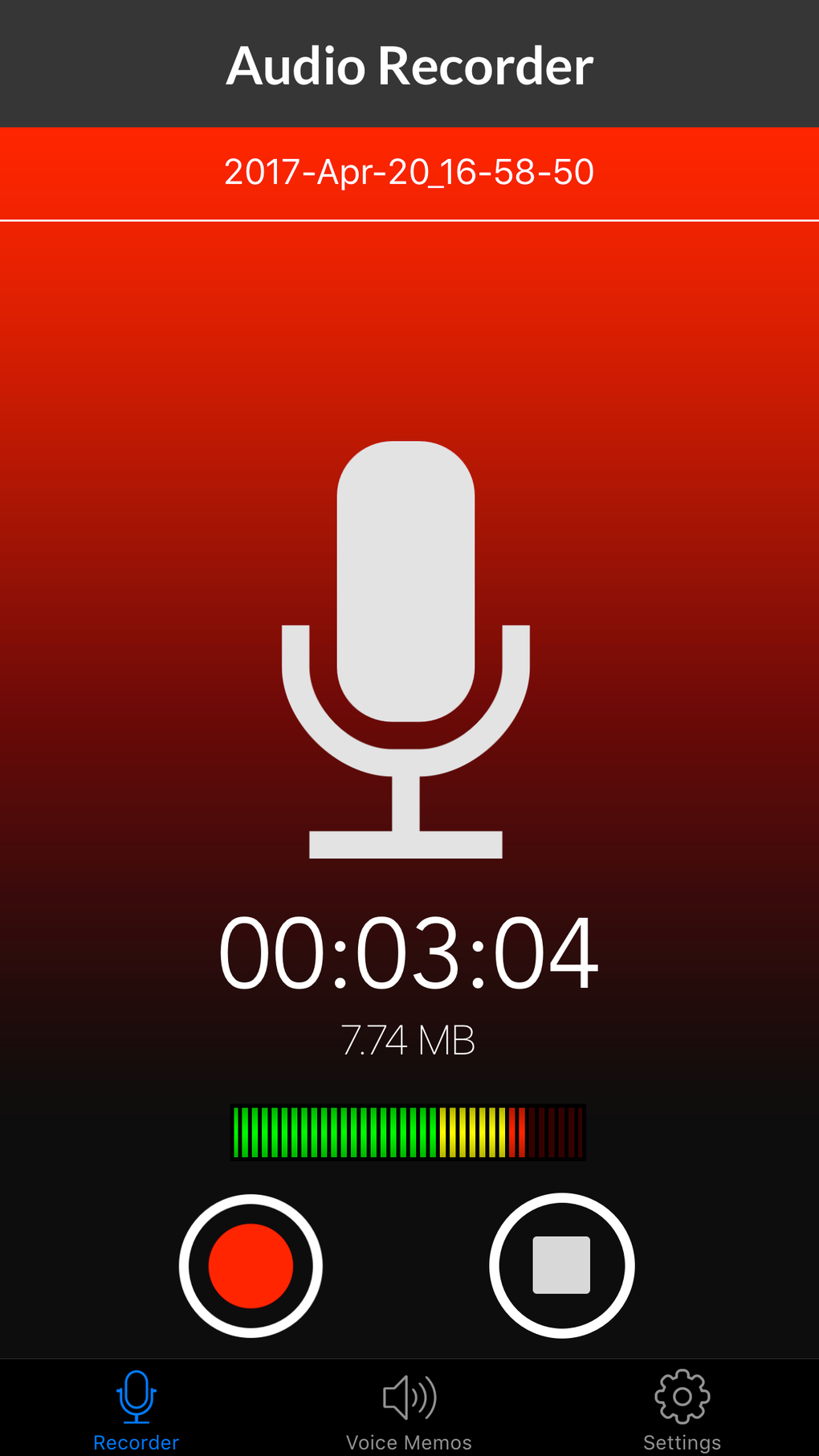 Voice Recorder Audio Memo for iPhone - Download
