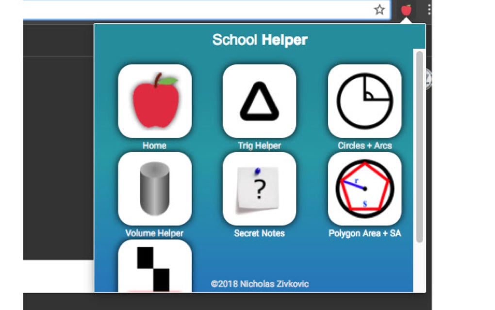 School Helper สำหรับ Google Chrome - ส่วนขยาย ดาวน์โหลด