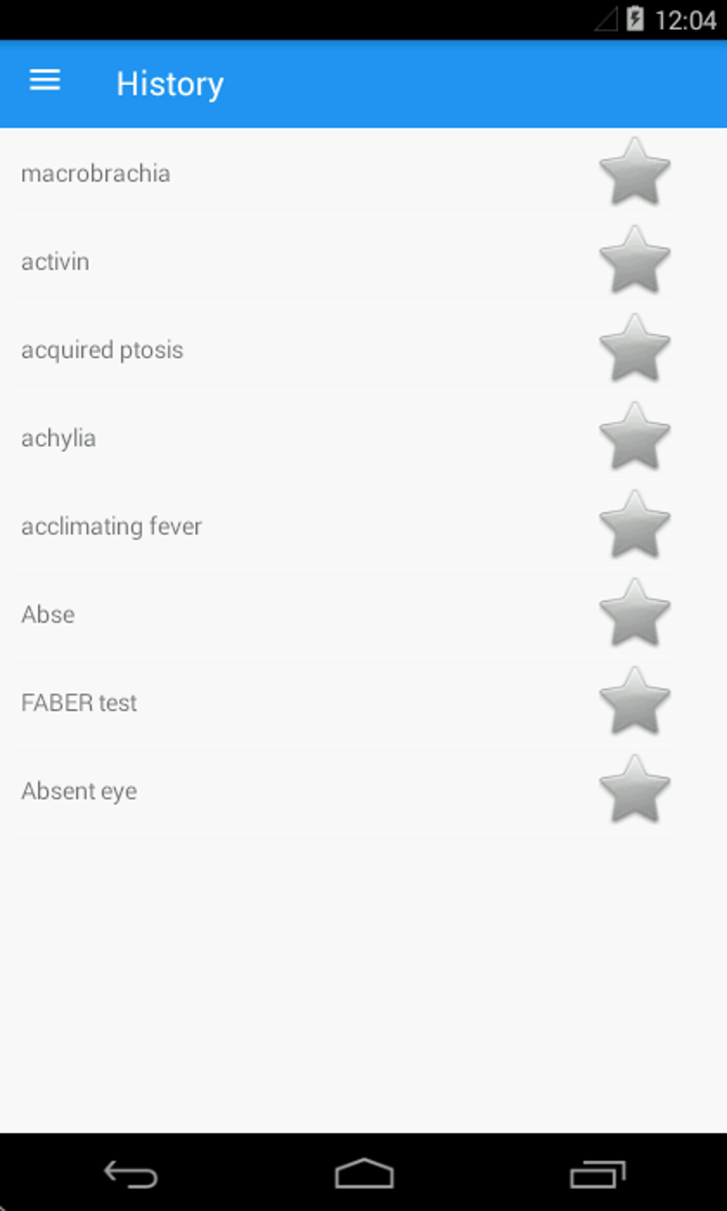 Medical Terminology Dictionary Searchvocabulary For Android Download
