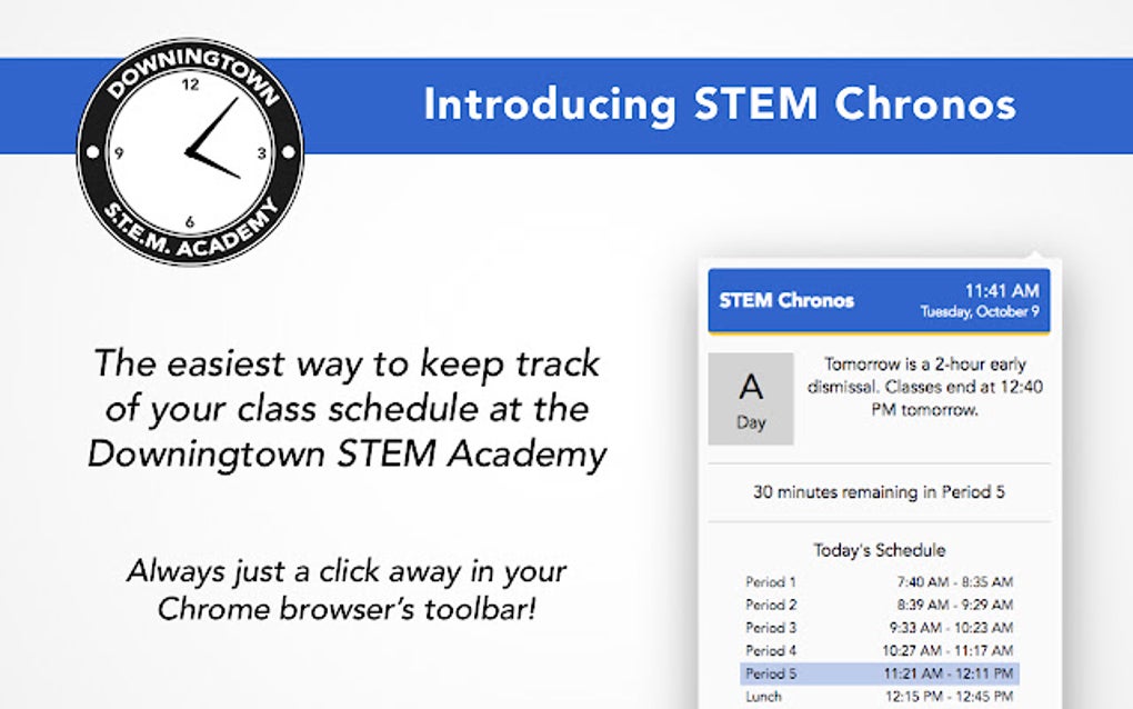STEM Chronos for Google Chrome - Extension Download