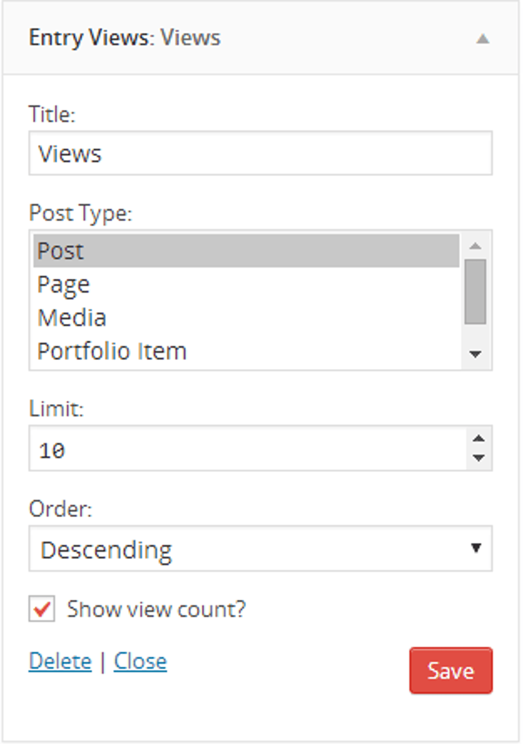 Entry Views for WordPress - Download