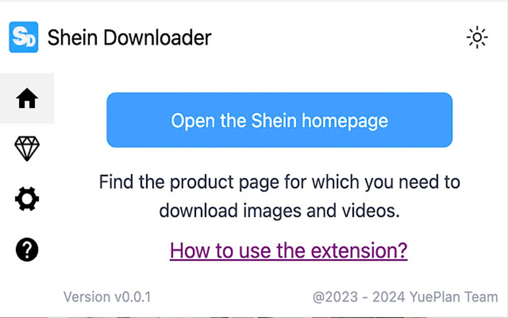 Shein Downloader | Download images & videos สำหรับ Google Chrome - ส่วนขยาย ดาวน์โหลด