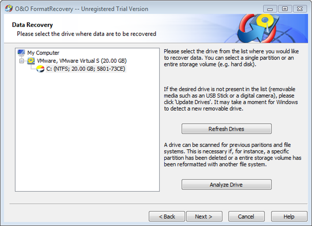 O&O FormatRecovery - Download