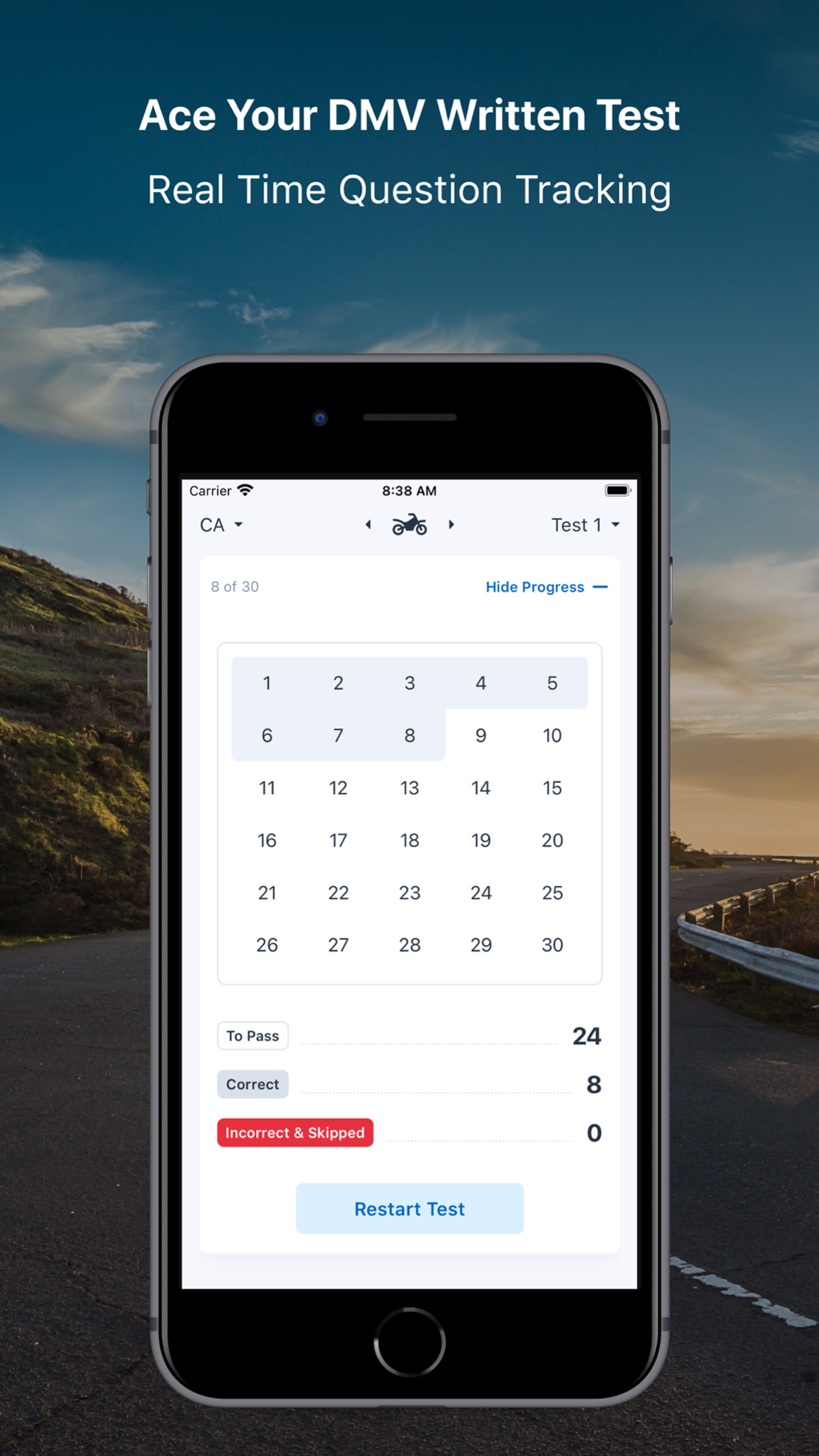 DMV WRITTEN TEST para iPhone - Descargar