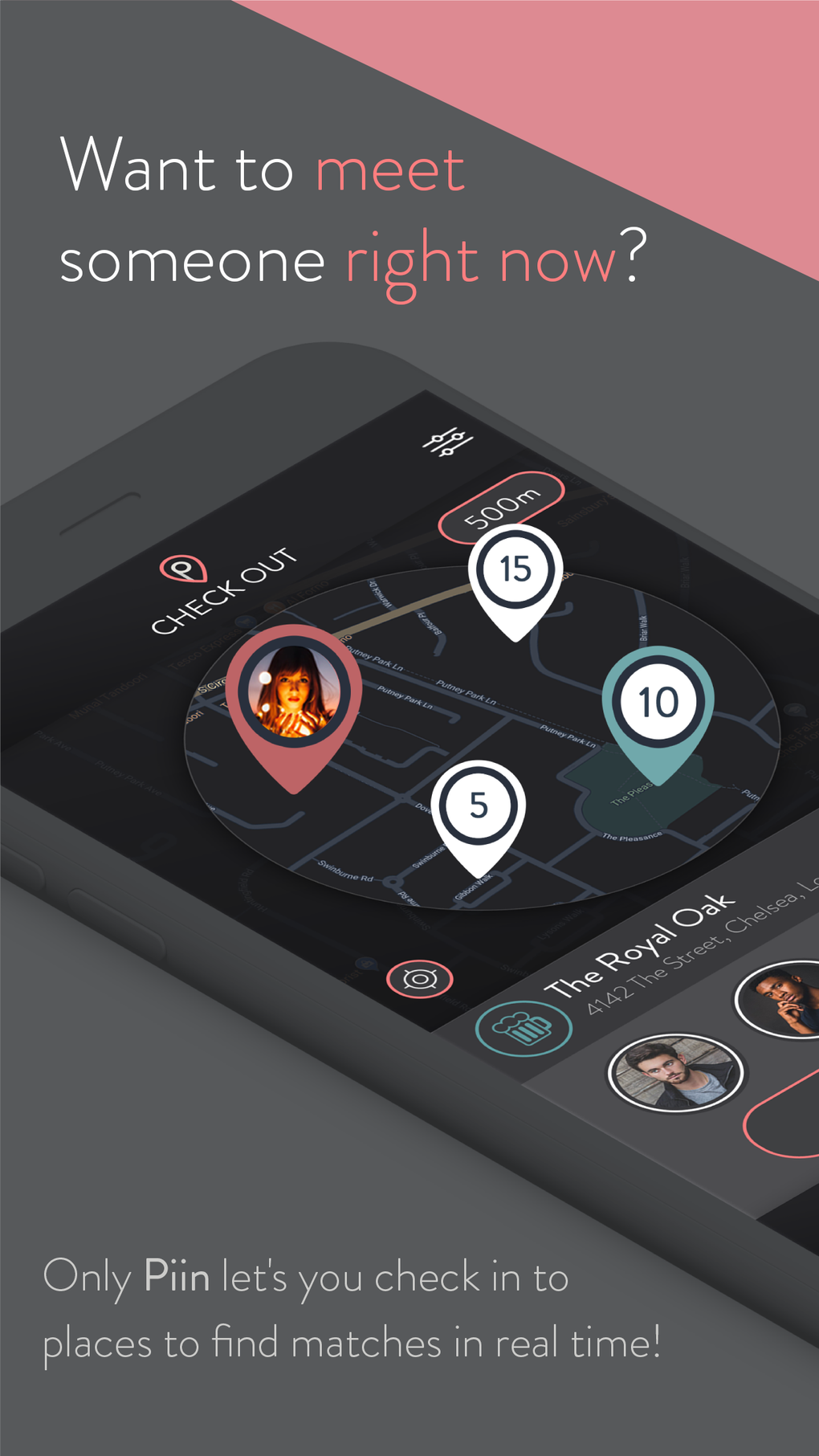 Piin- Date. Hangout. Network para iPhone - Descargar