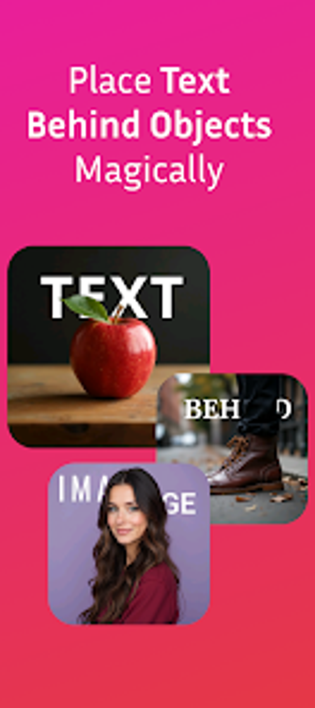 Text Behind Image Editor para Android - Descargar