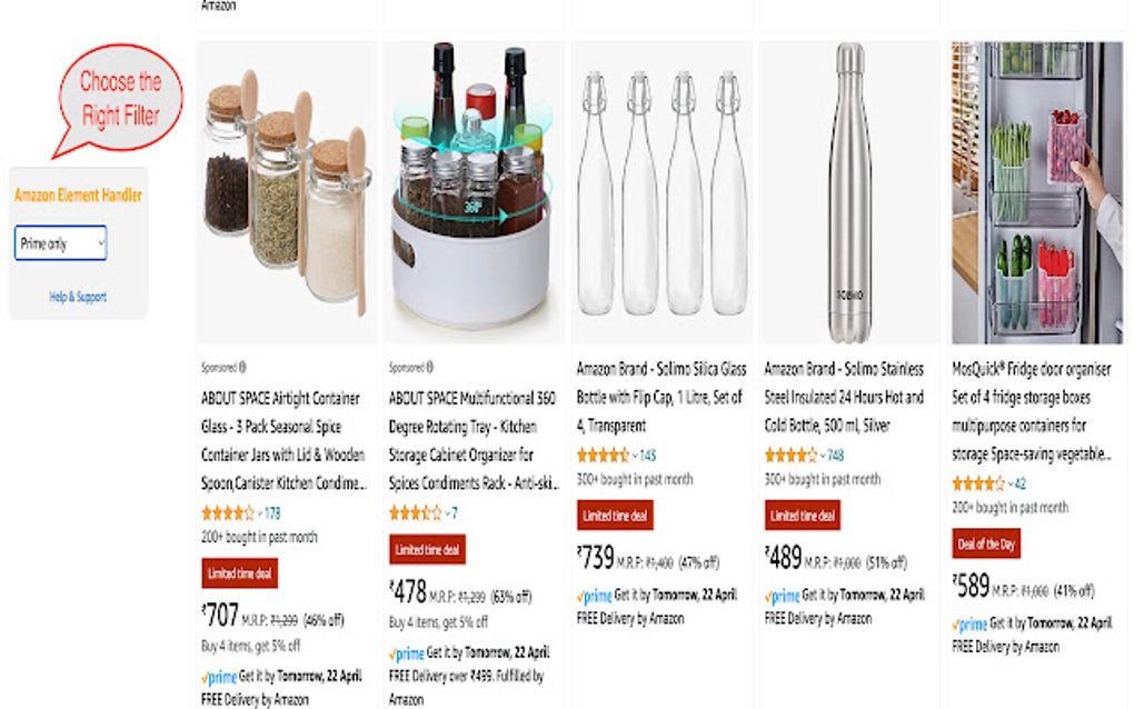 Amazon Prime Filter for Google Chrome - Extension Download