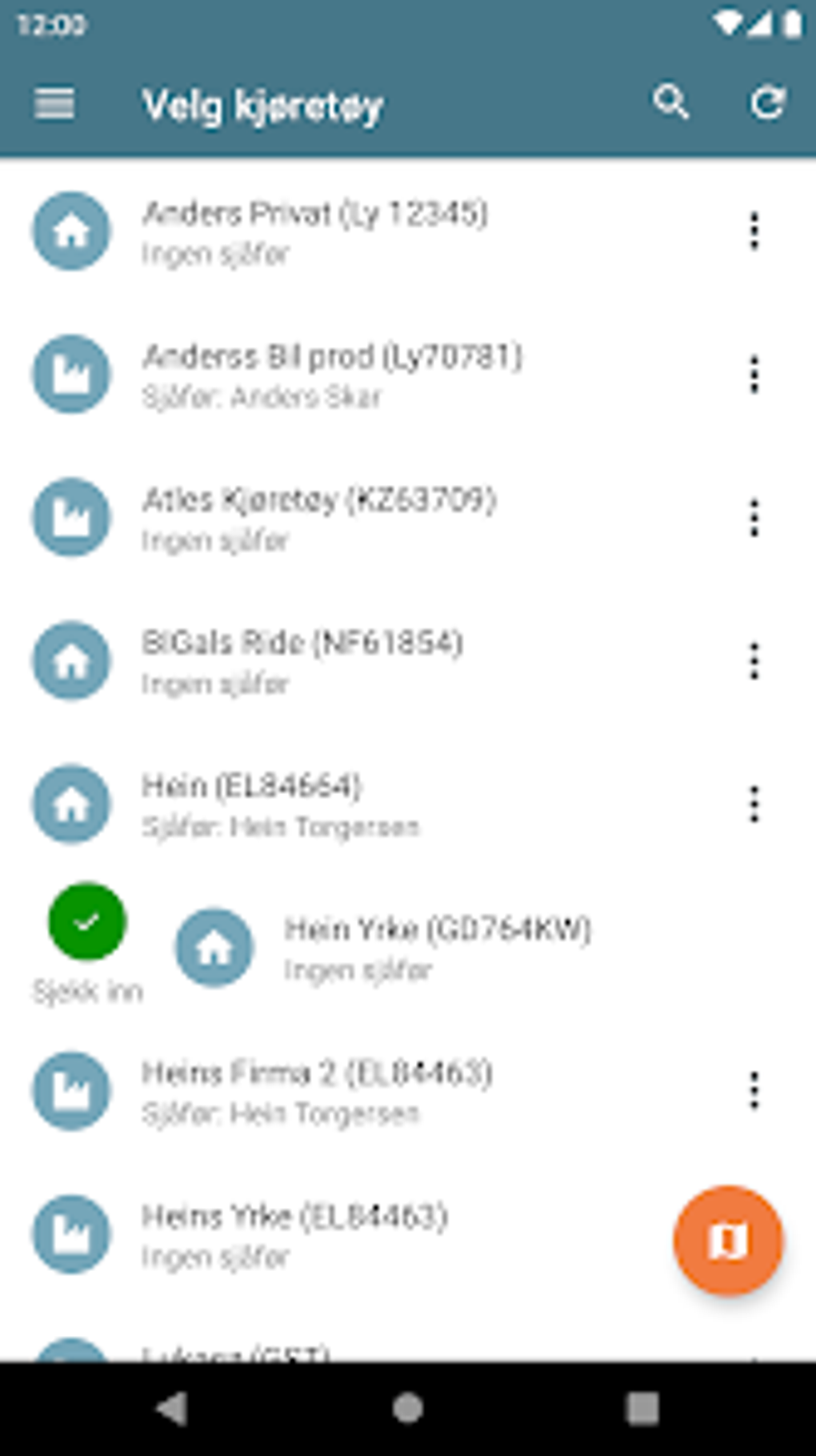 Holte Kjørebok for Android - Download