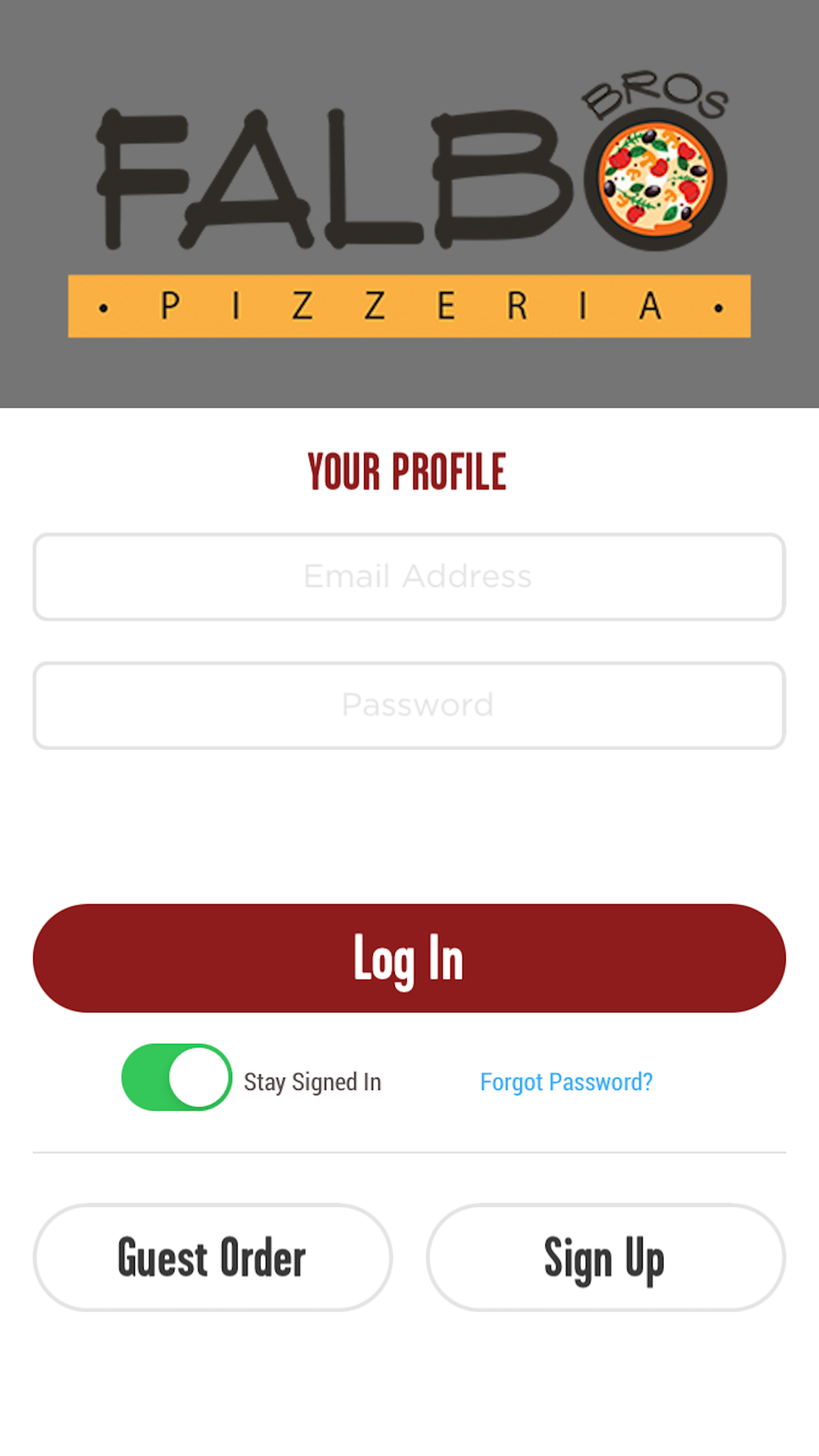 Falbo Bros Pizzeria for iPhone - Download