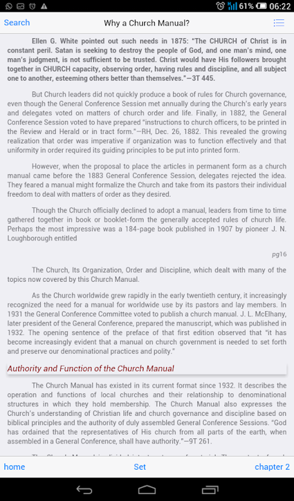SDA Church Manual 19th edition Digital APK for Android - Download
