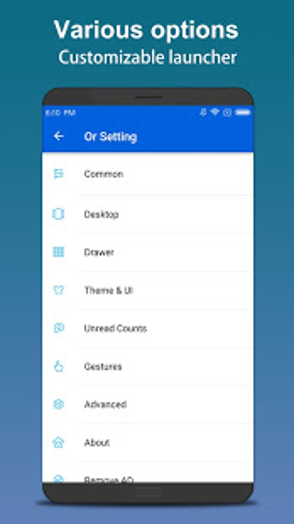 P Launcher 2021 new for Android - Download